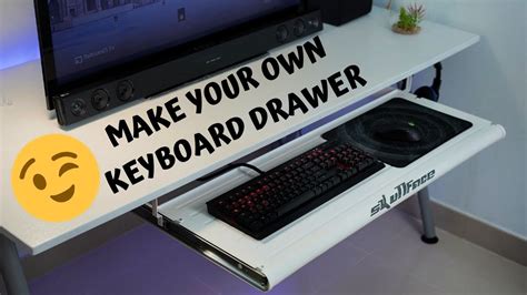 Diy Keyboard Tray Step By Step Instructions Blitsy