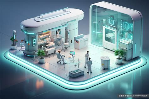 科技智能医疗保健治疗中心模型png下载 编号610121798977196054 设图网