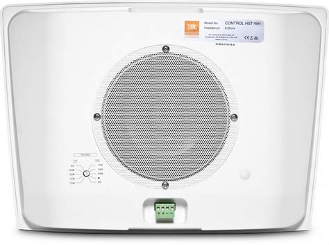 JBL Control HST WH акустическая система настенная 5 25 100 Вт 8 Ом 70 100 В купить в