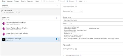 Error With Command Line Script In Azure Devops Pipeline Stack Overflow