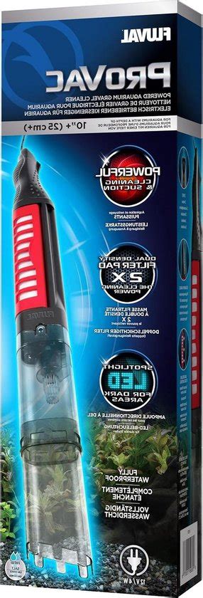 Pro Vac Vloerreiniger Zwart Fluval 11077 Bol