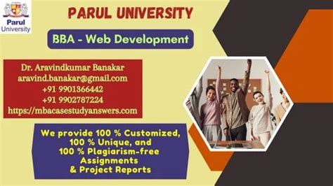 Solved Parul University Bba Web Development Assignment At ₹ 1500page