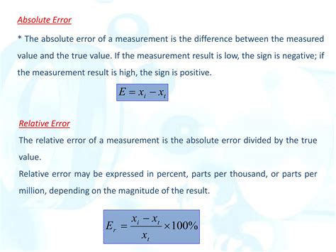 Errors Types Of Errors Found In Analytical Chemistry Pdf Chemistry