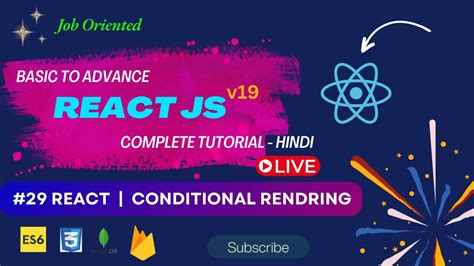 29 Reactjs 19 Tutorial Hindi Reactjs Conditional Rendring