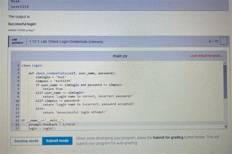 Solved Please Correct The Code Output I Have Provided The