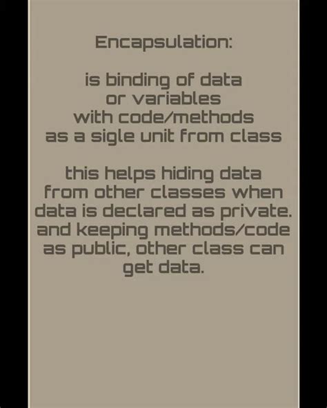 Selenium 44 Encapsulation In Javaselenium Pom Class Java Oops