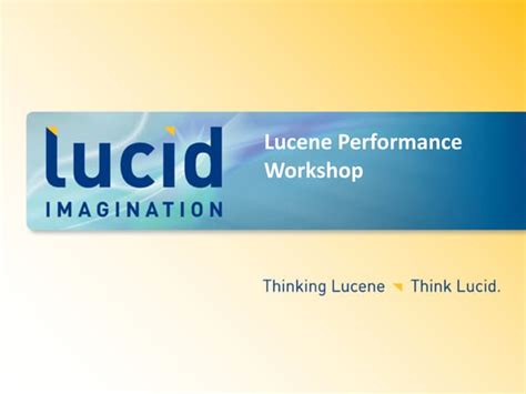 understanding lucene search performance ppt