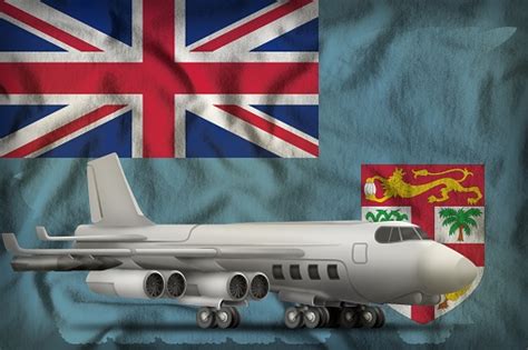 피지 상태 플래그 배경에 폭격기 3d 일러스트레이션 군용 항공기에 대한 스톡 사진 및 기타 이미지 군용 항공기 기 날기