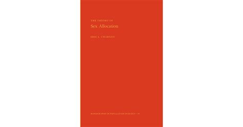 the theory of sex allocation princeton university press