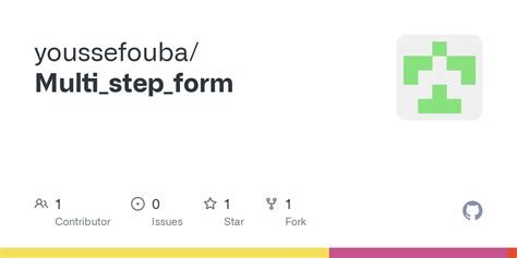 GitHub Youssefouba Multi Step Form