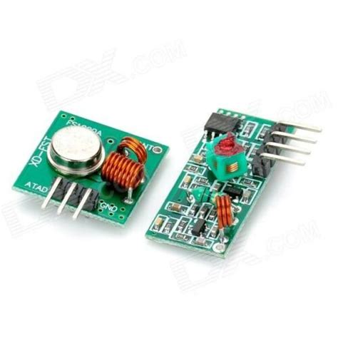 Modulos RF Kit Transmisor Y Receptor 433 MHz Tostatronic