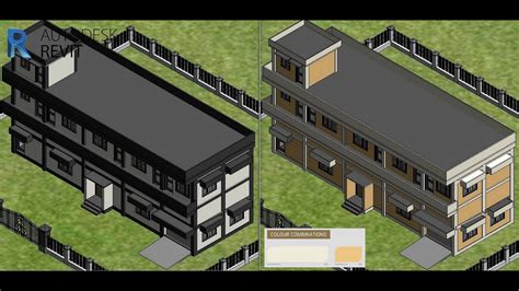 Apply Exact Color In Revit How To Apply Assign Realistic Color Youtube