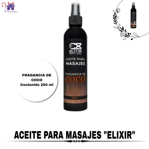 Aceite Para Masajes Elixir Ml Tienda Tentaciones