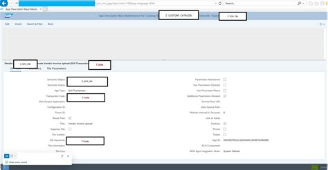 how to configure custom fiori app for sap transact sap community