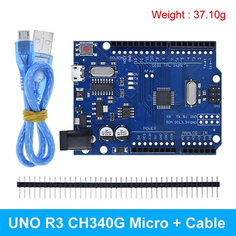 Uno R3 Development Board Atmega328p Ch340 Ch340g For Arduino Uno R3