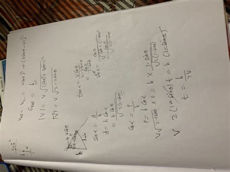 A Particle Is Projected Vertically Upwards From O With Velocity V And A Second Particle Is