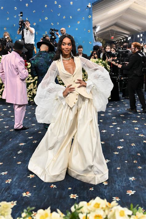 Laura Harrier And Zac Posen Celebrate Denim And Dandyism In Bold Gap