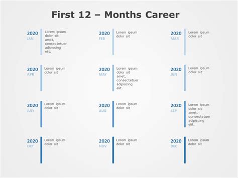 Career Timeline CV 02 PowerPoint Template