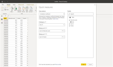 Pearson Correlation Coefficient In Power BI Trainings Consultancy Tutorials