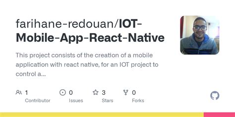 github farihane redouan iot mobile app react native this project