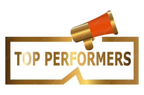 Premium Vector Top Performers Badge Icon Stamp Logo Vector Illustration
