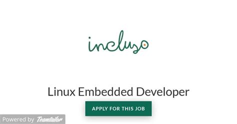 Linux Embedded Developer Incluso Incluso