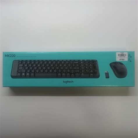 Logitech Wireless Keyboard And Mouse Combo Mk220 Computers And Tech Parts And Accessories