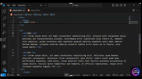Html Full Course Class 04 Html 5 2024 W3 Mastery Youtube