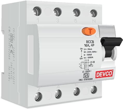 16a 30ma Fp Rccb At Rs 1 233 Piece In Ghaziabad Devco Engineering