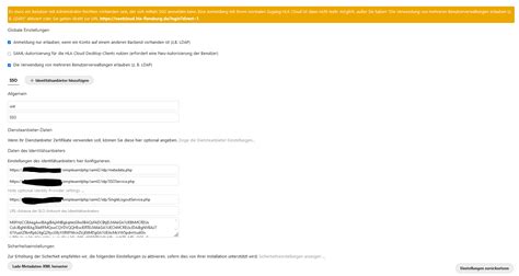 Cant Configure Saml Settings Settings Reset After Reload Doesnt Save Issue Nextcloud