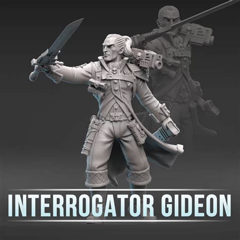 Interrogator Gideon Free High Quality Models