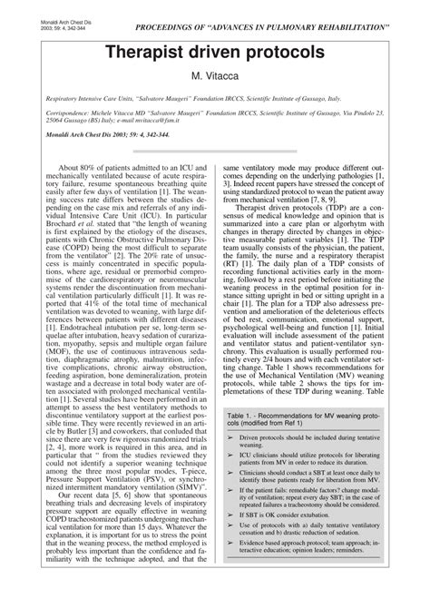 Pdf Therapist Driven Protocols