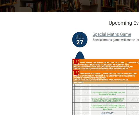 Php Advanced Custom Field Datepicker Data Giving Errors When Used