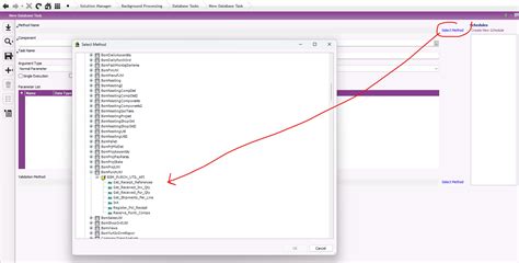 custom pl sql procedure not appearing in “select method” for database