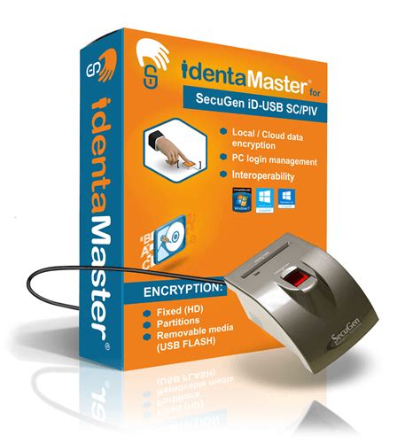 Secugen Id Usb Sc Optical Fingerprint Scanner Office Tools