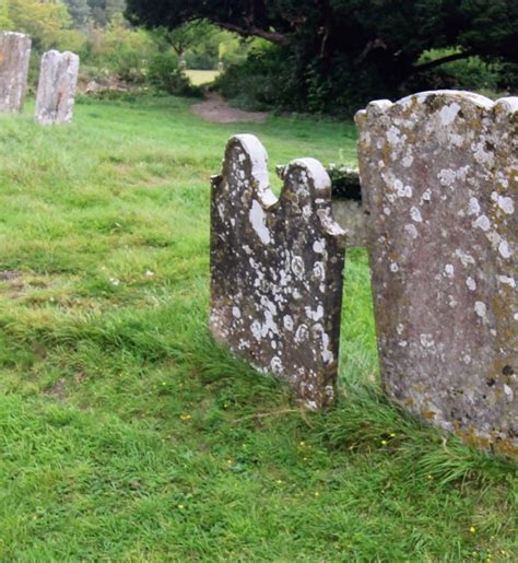 Headstone Bodystone And Footstone To John Knight Circa 15 Yards South