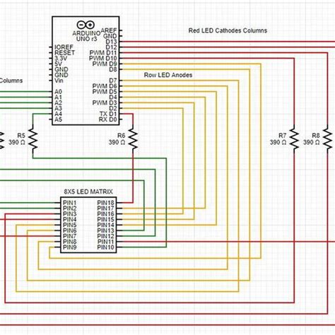 Arduino X Mulit Color LED Matrix Display Driver Hackaday Io