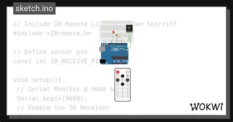 IRemote Wokwi ESP STM Arduino Simulator