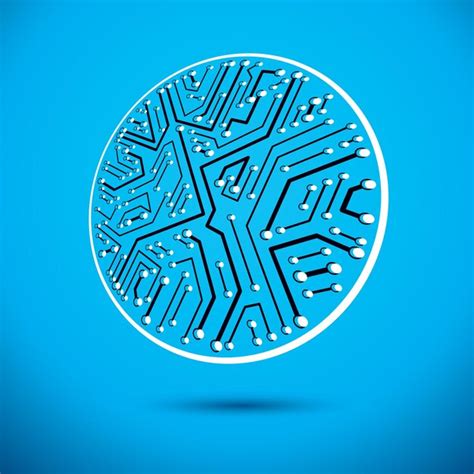 Premium Vector Vector Circuit Board Digital Technologies Abstraction Computer Microprocessor