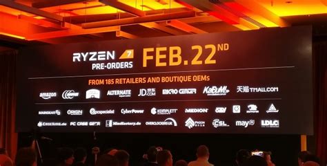 AMD Ryzen CPUs Officially Launched Play R