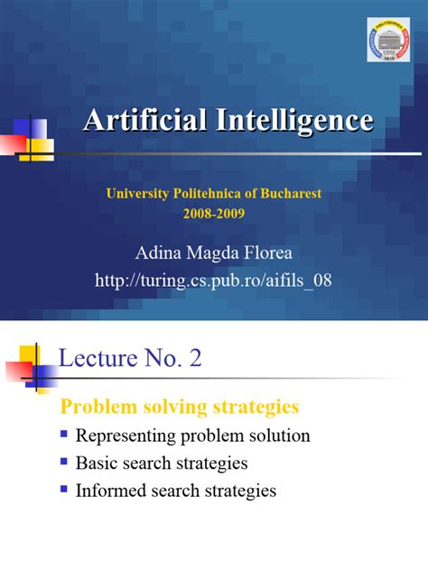 Ia Search Lect 2 Pdf Algorithms Applied Mathematics