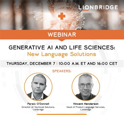 Women In Localization On Linkedin Genai And Life Sciences Language Solutions Webinar