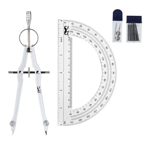 Compasses And Protractors In Rulers Compasses And Protractors