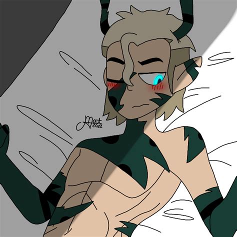 Rule 34 Blush Lines Blushing Emperor Belos Glowing Eyes Hunter Hunter The Owl House