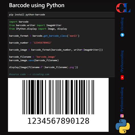Barcode Reading Python