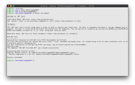 ASP NET Core Auf Dem Pi Unter Linux BThinkFree