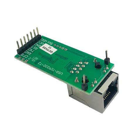 Serial To Ethernet Converter Module S2e Serial Uart Ttl To Ethernet Tcpip Module Dhcp And Dns