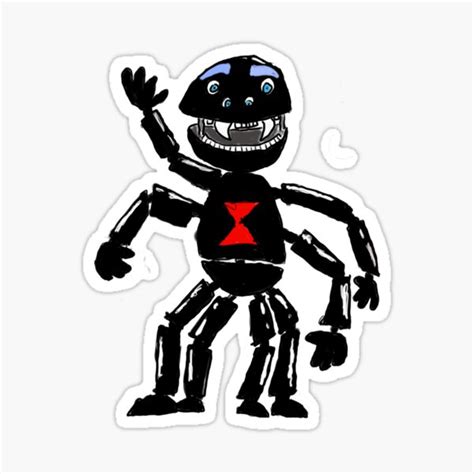 Spider Bot Sticker For Sale By Kassedi Hikalea Redbubble