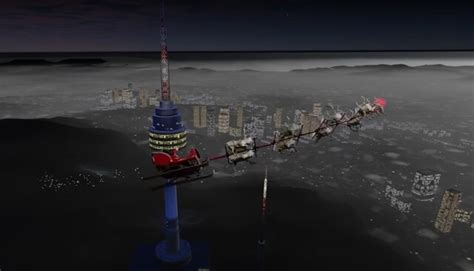 크리스마스 이브에 한국 다녀간 산타썰매 타고 선물 2천만개 뿌려