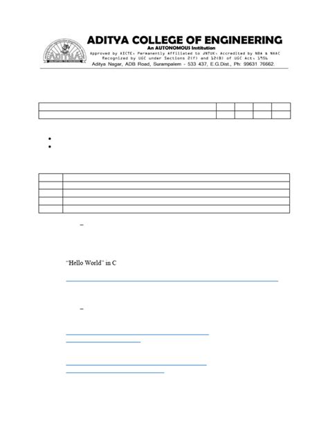 Computer Programming Lab Pdf Pointer Computer Programming
